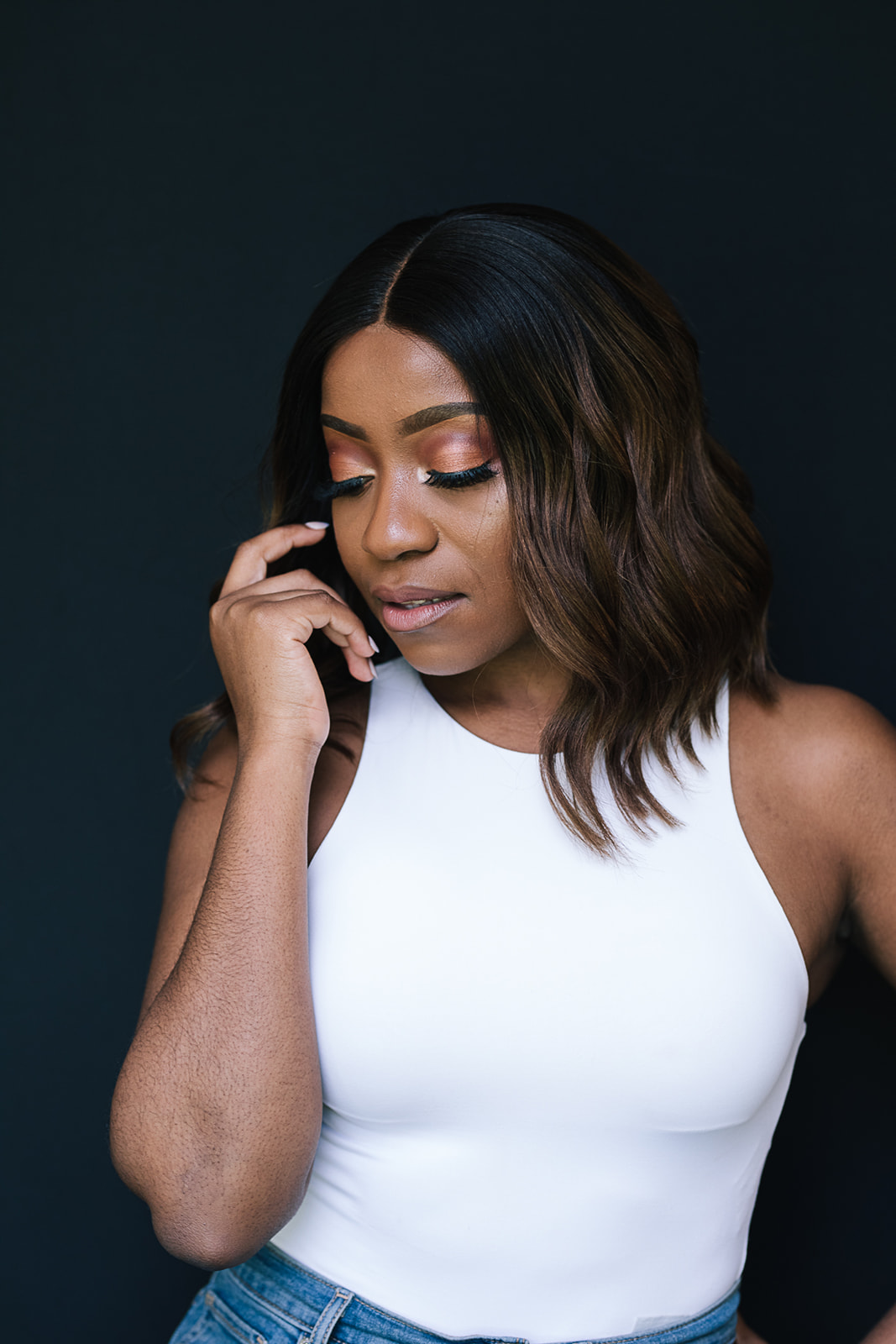 Sunset Ombre Light Yaki Bob 12” | Shonga Hair